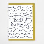 String Happy Birthday – Design & Print - Alison Hardcastle